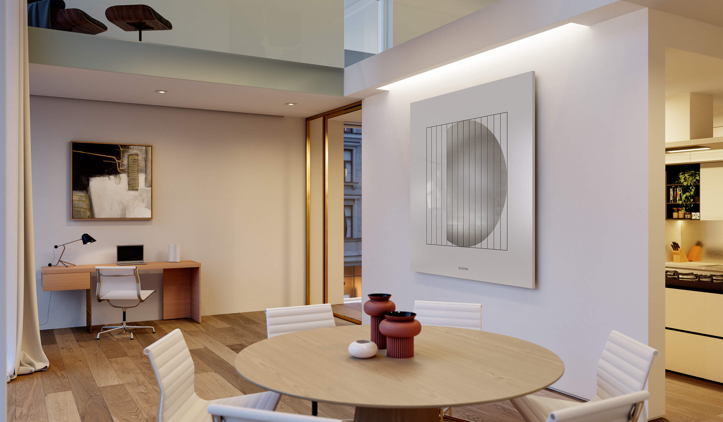 Entdecken Sie ein Meisterwerk der Zeitdarstellung - QLOCKTWO MOON ...